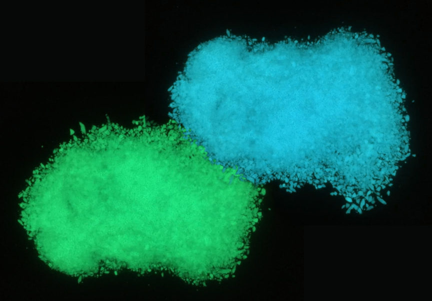 Glow Flakes - Flooring is boring but not with Glow Flakes - GBC Safety Glow